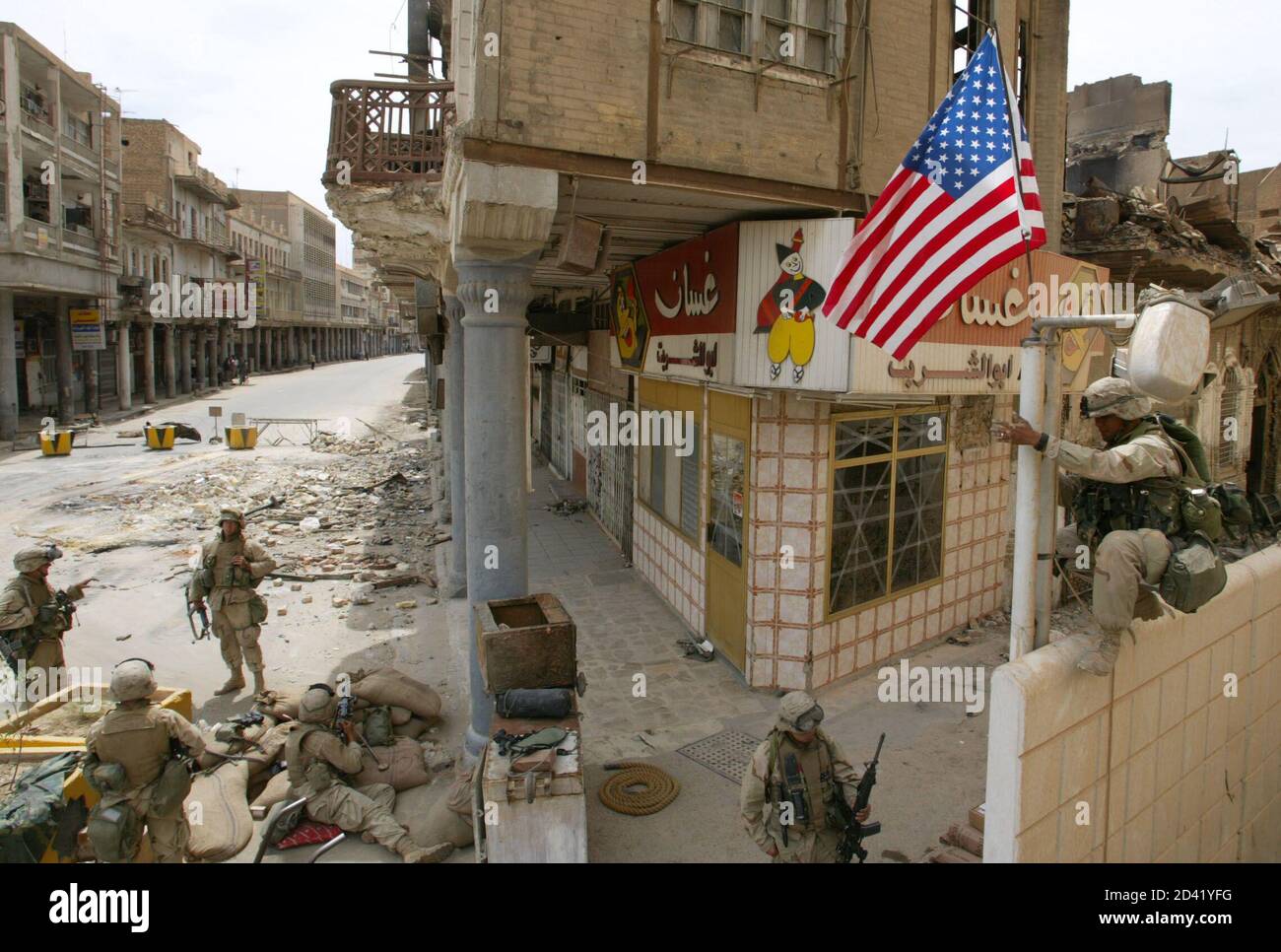Iraq war american soldier hi-res stock photography and images - Alamy