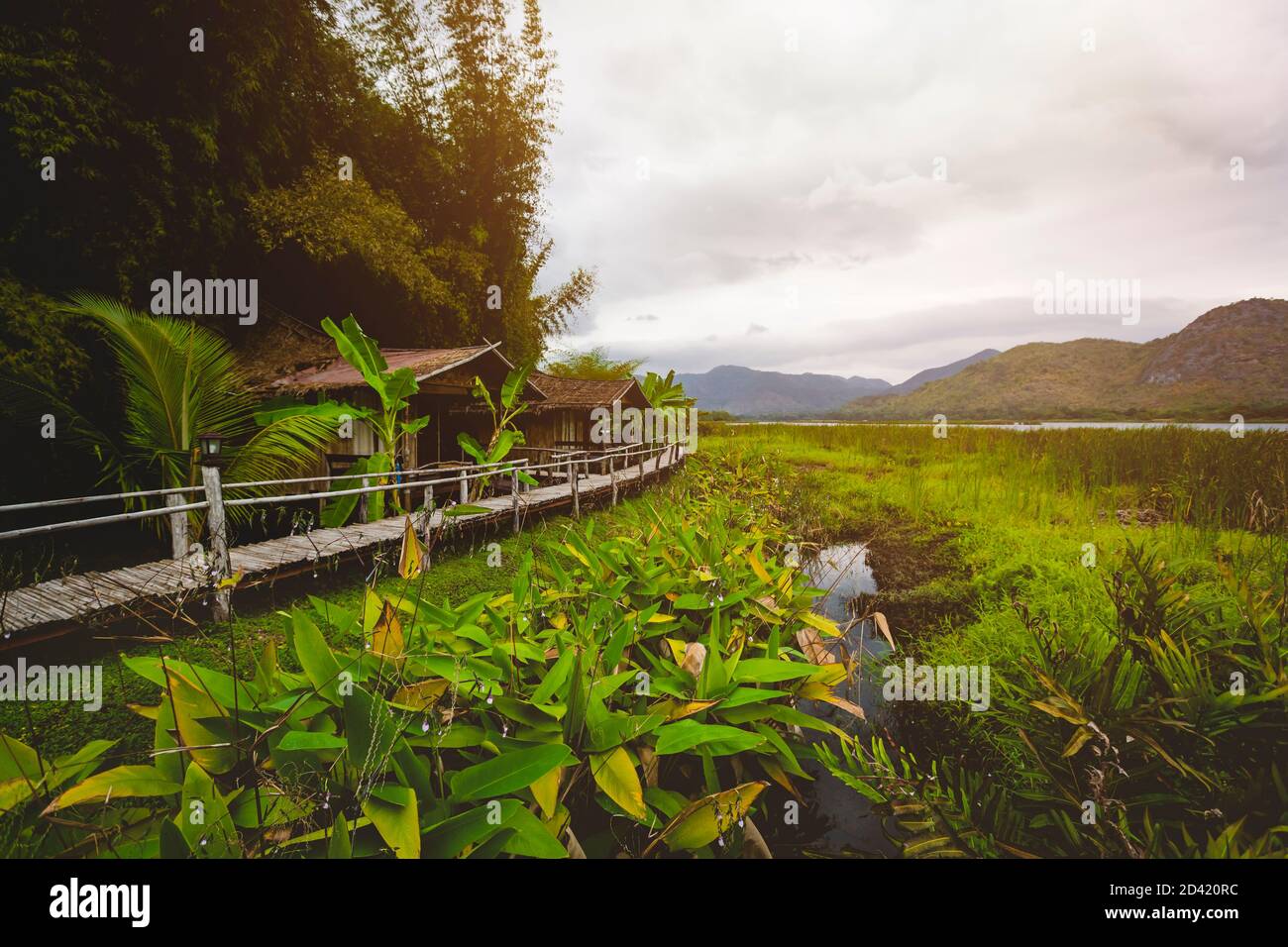 Bamboo resort hi-res stock photography and images - Alamy