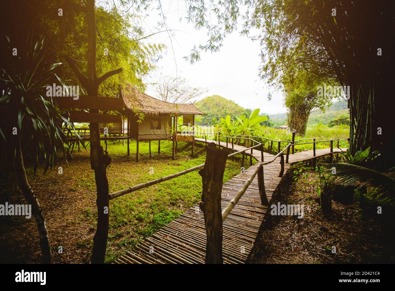 Bamboo resort hi-res stock photography and images - Alamy