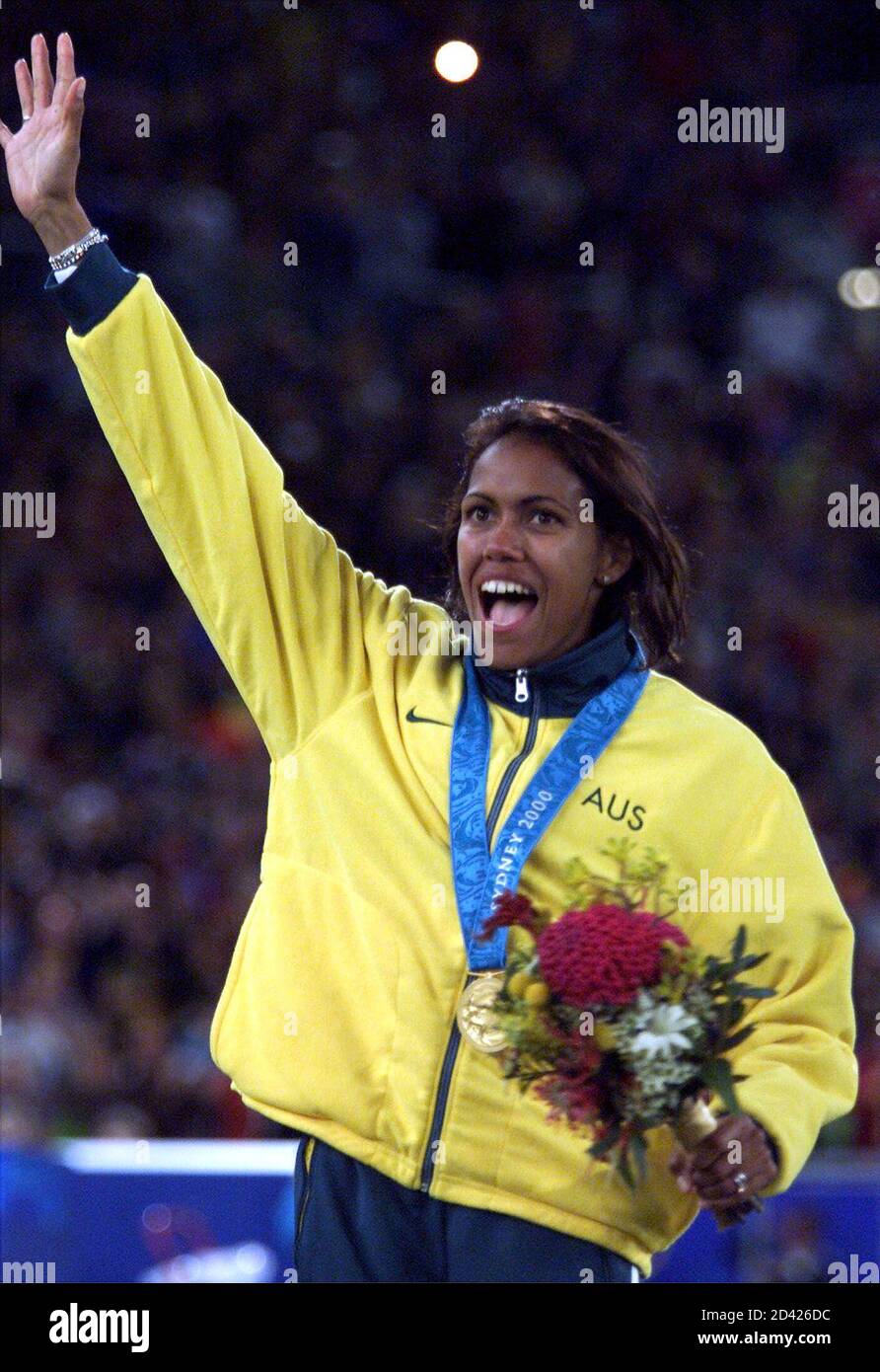 Olympic games sydney cathy freeman High Resolution Stock Photography ...