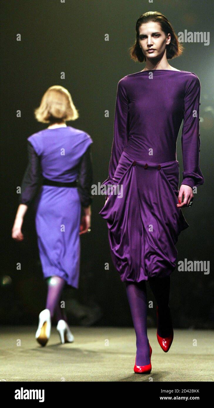 Julie verhoeven london fashion week hi-res stock photography and images ...