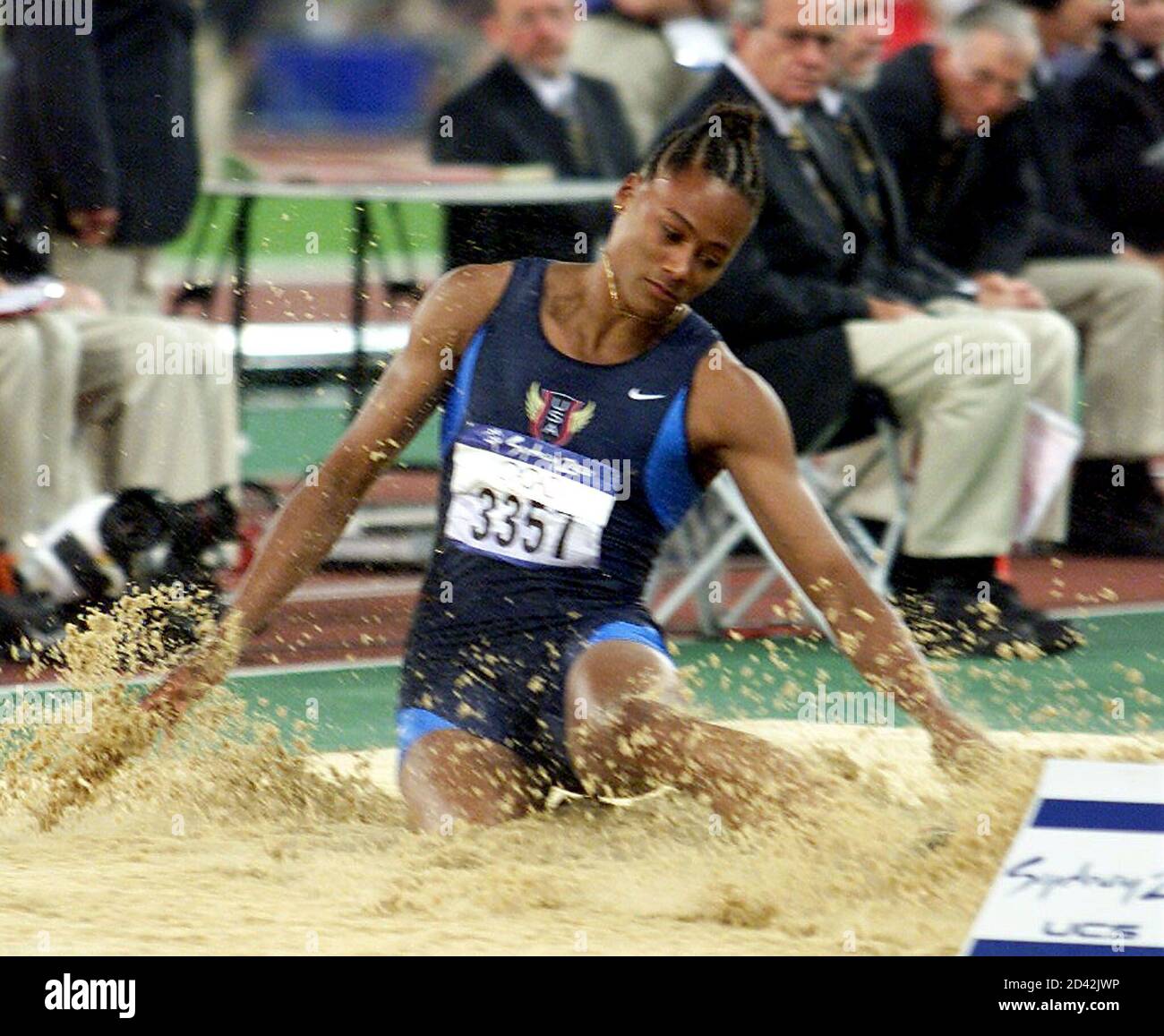 2000 olympics athletics long jump hi-res stock photography and images ...