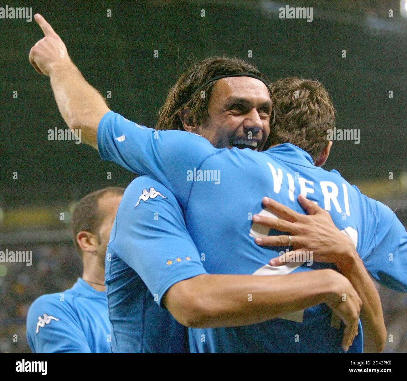 Paolo maldini world cup 2002 hi-res stock photography and images - Alamy