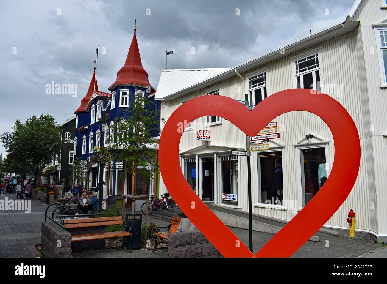 Hafnarstraeti hi-res stock photography and images - Alamy