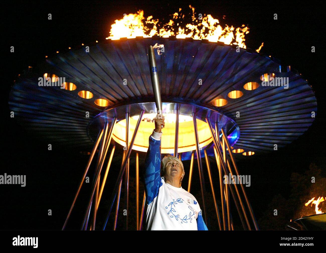 Olympic torch of sydney hi-res stock photography and images - Alamy