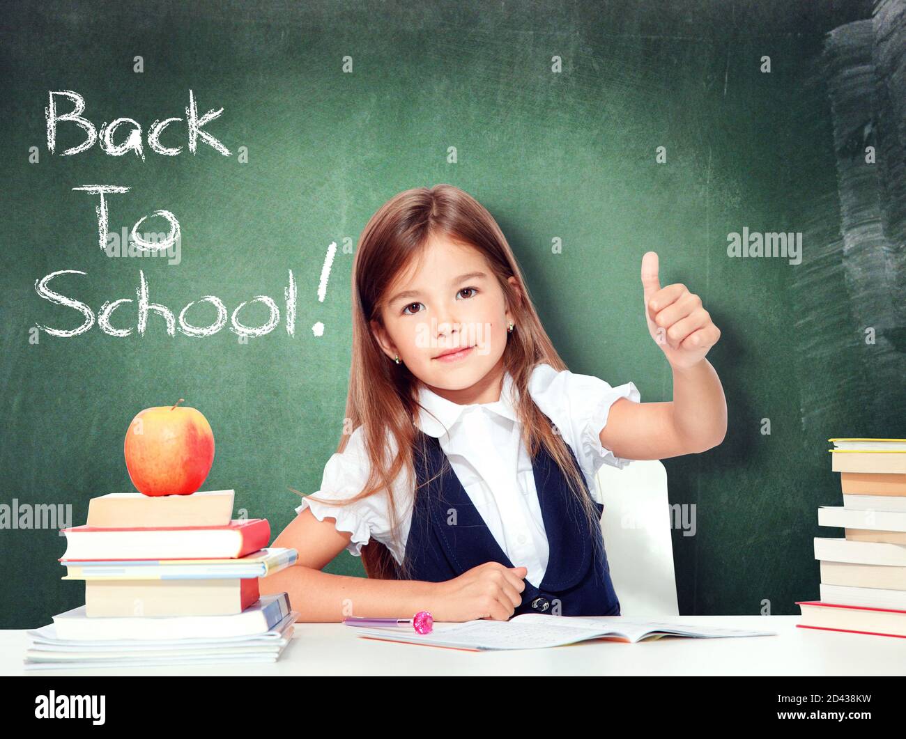 Back to school! Concept of education, reading and learning Stock Photo ...