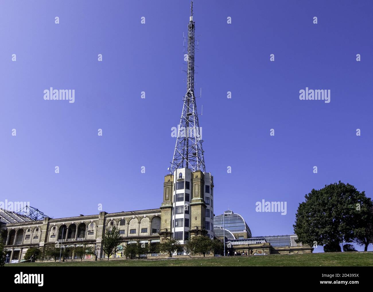 LONDON, UNITED KINGDOM - Sep 20, 2020: Exterior view of the radio ...