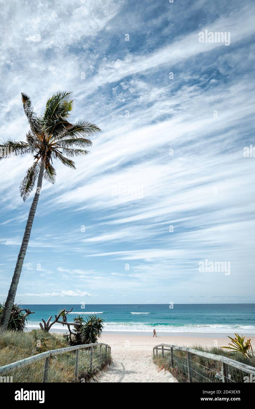 Gold Coast Beach Stock Photo - Alamy