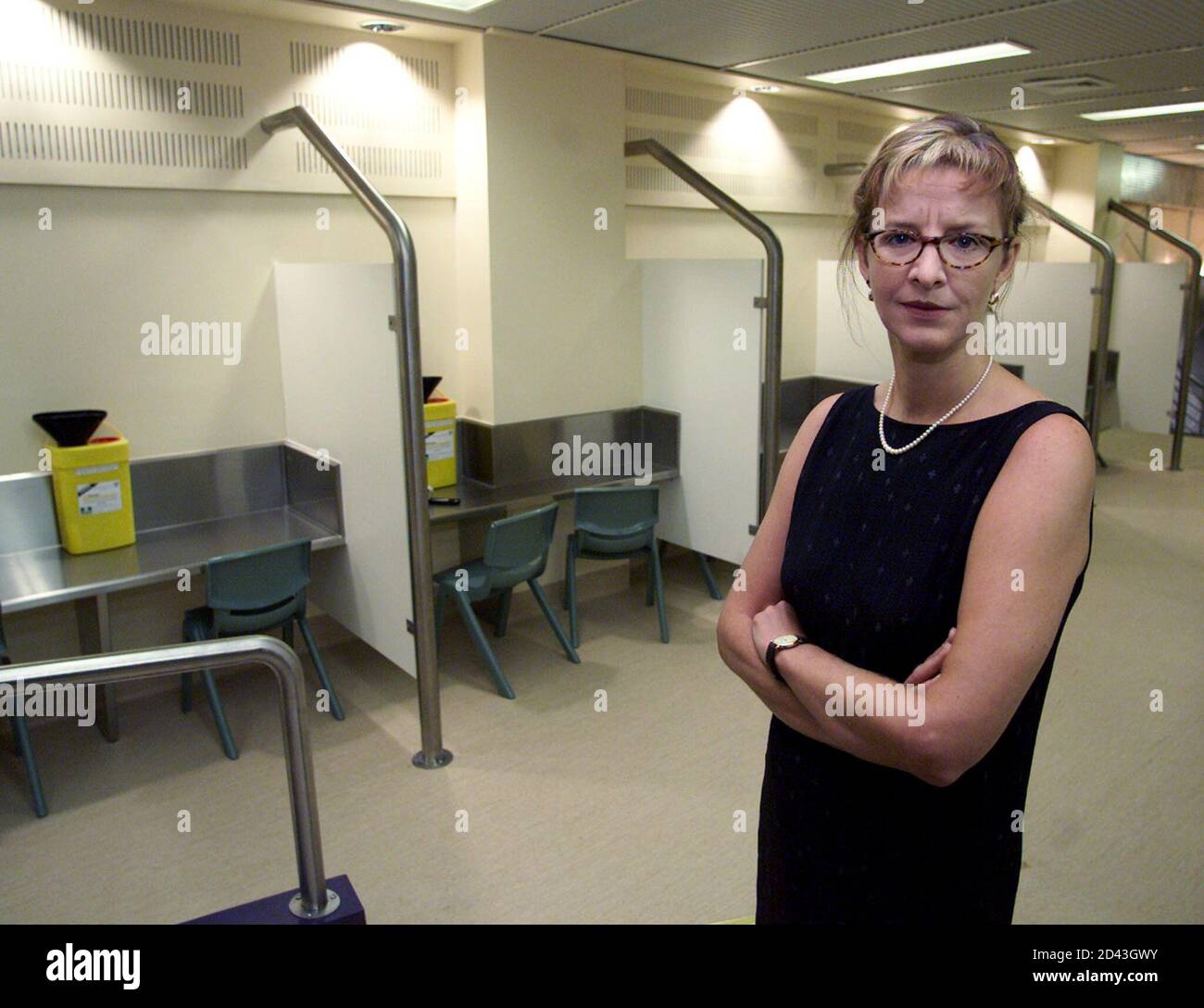 Supervised injecting hi-res stock photography and images - Alamy