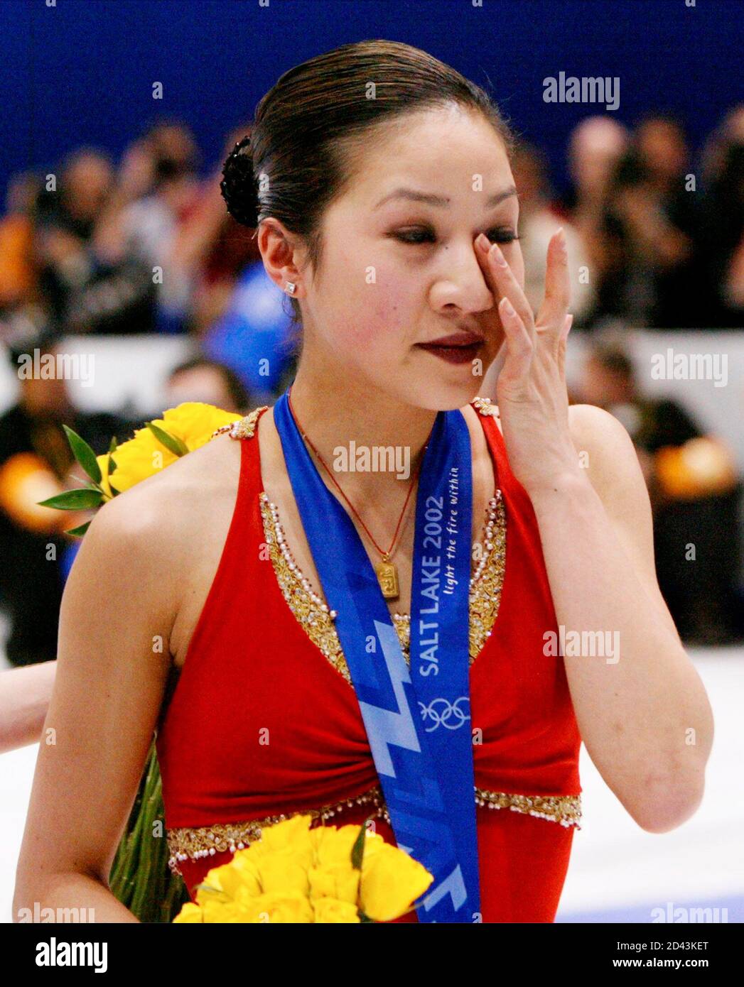 Michelle kwan medal hi-res stock photography and images - Alamy