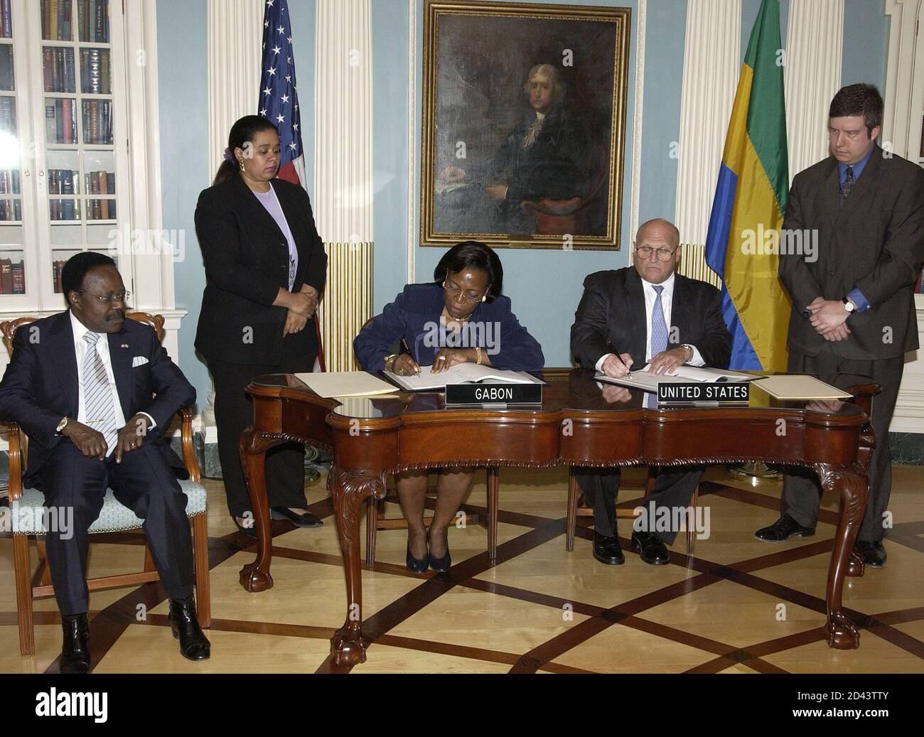 U s state department treaty room hi-res stock photography and images ...