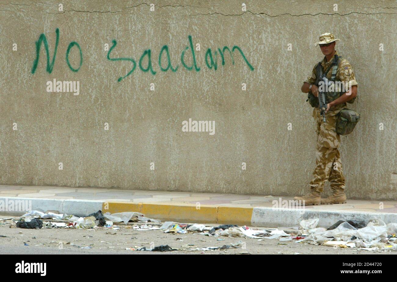 British soldiers in basra hi-res stock photography and images - Alamy