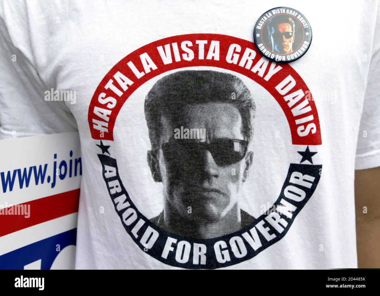 Gray davis speaking hi-res stock photography and images - Alamy