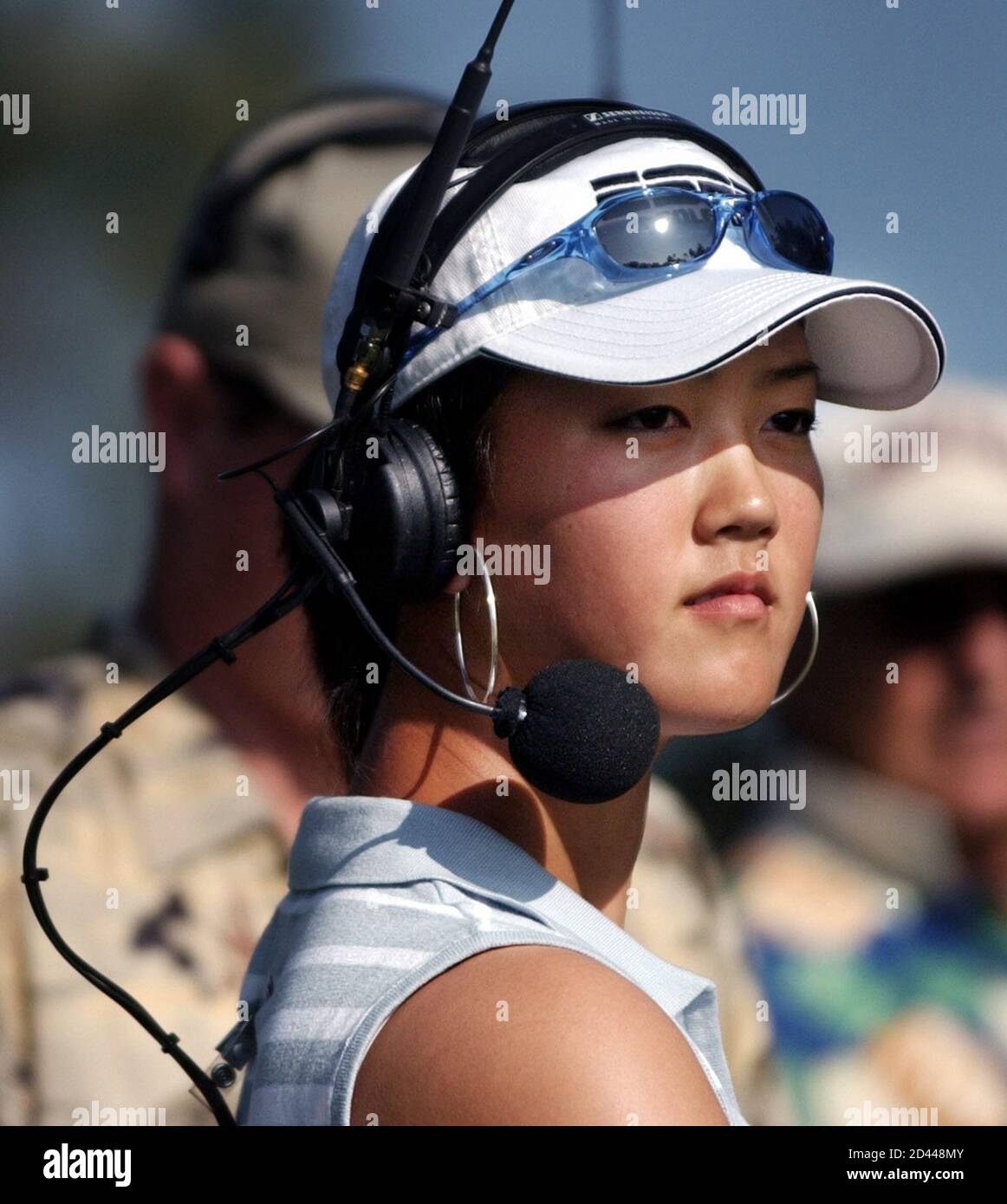Female sports commentator hi-res stock photography and images - Alamy