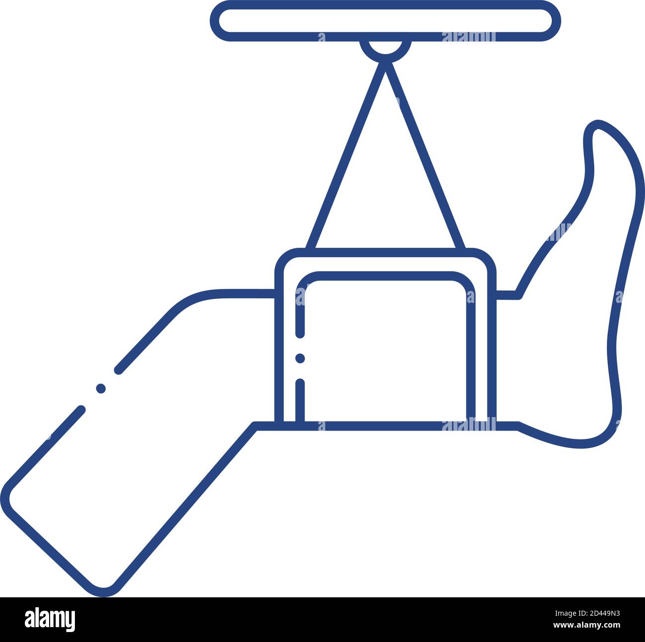 Break handicap Stock Vector Images - Alamy