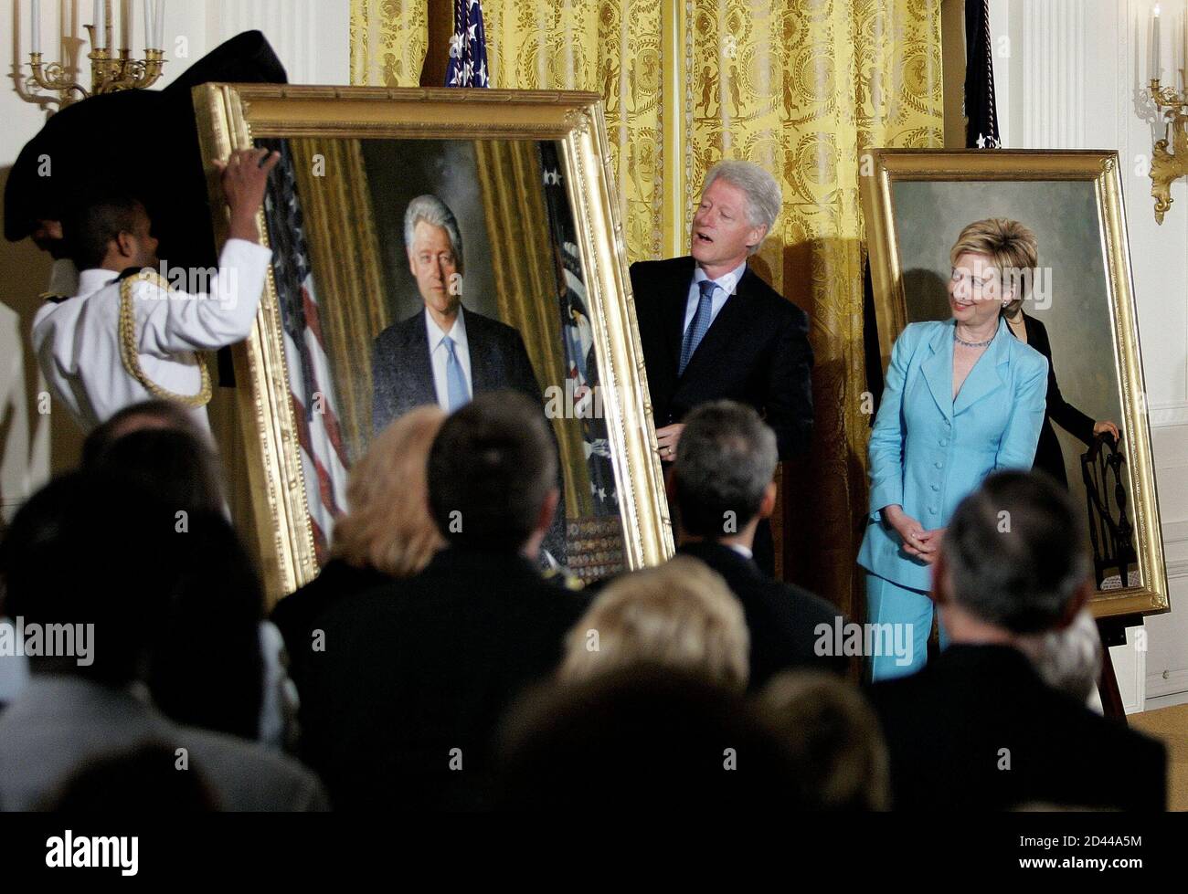 Hillary clinton white house portrait hi-res stock photography and ...