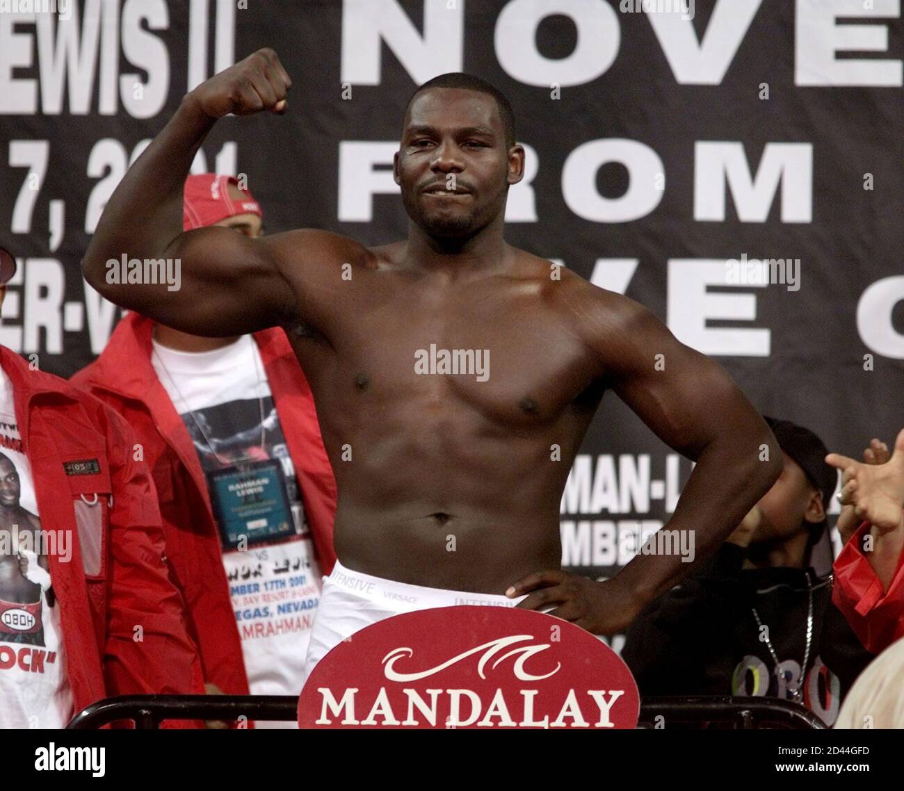 Lennox Lewis Rahman 2001 High Resolution Stock Photography and Images ...