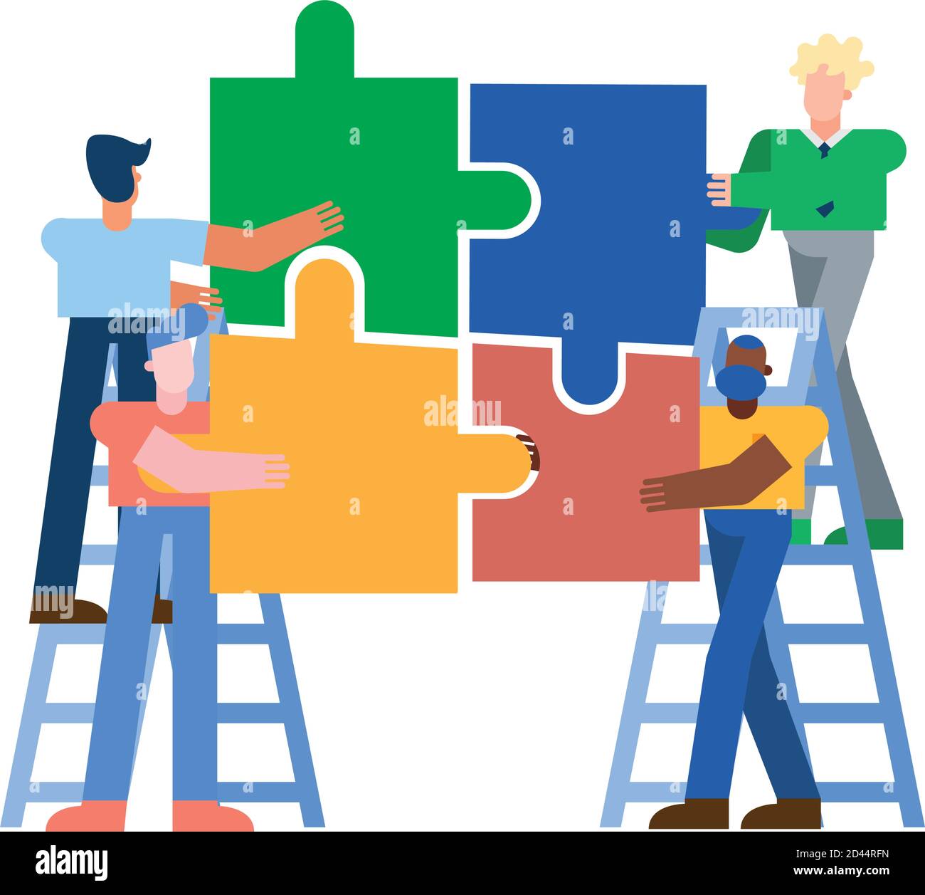 Toy ladders Stock Vector Images - Alamy