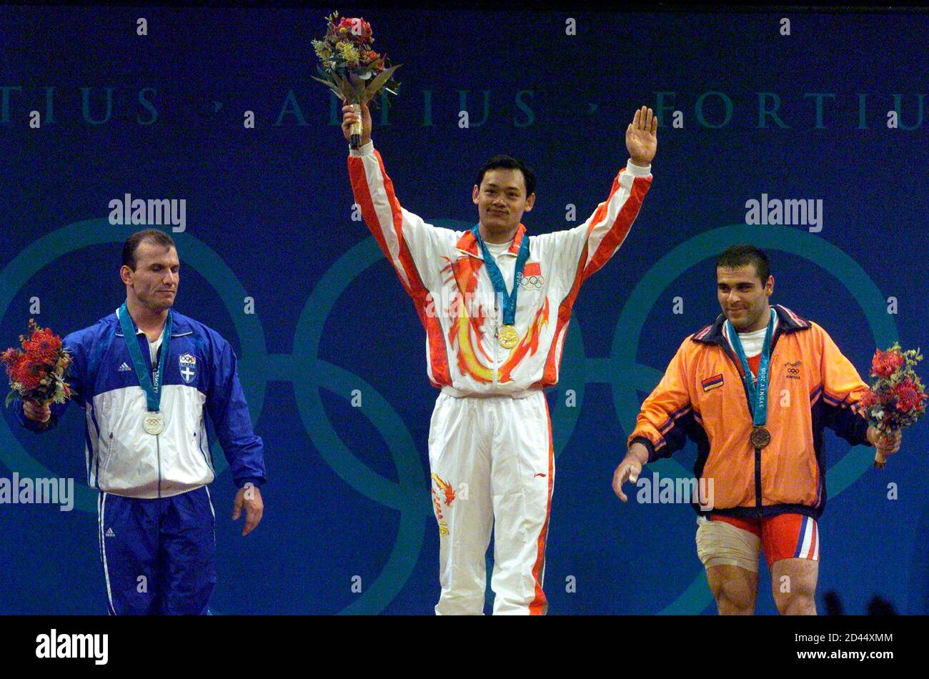 Sydney 2000 olympic gold medal podium hi-res stock photography and images - Alamy