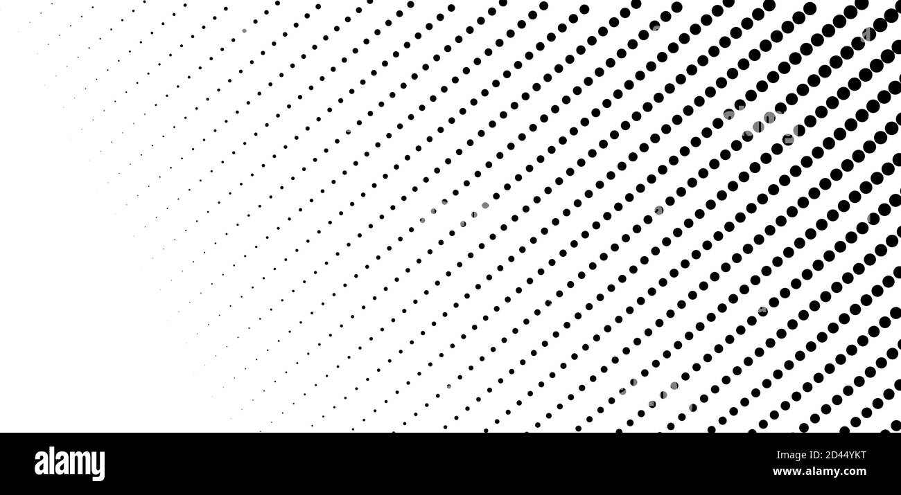 Circle halftone, screentone vector illustration. Dots, dotted, speckles ...