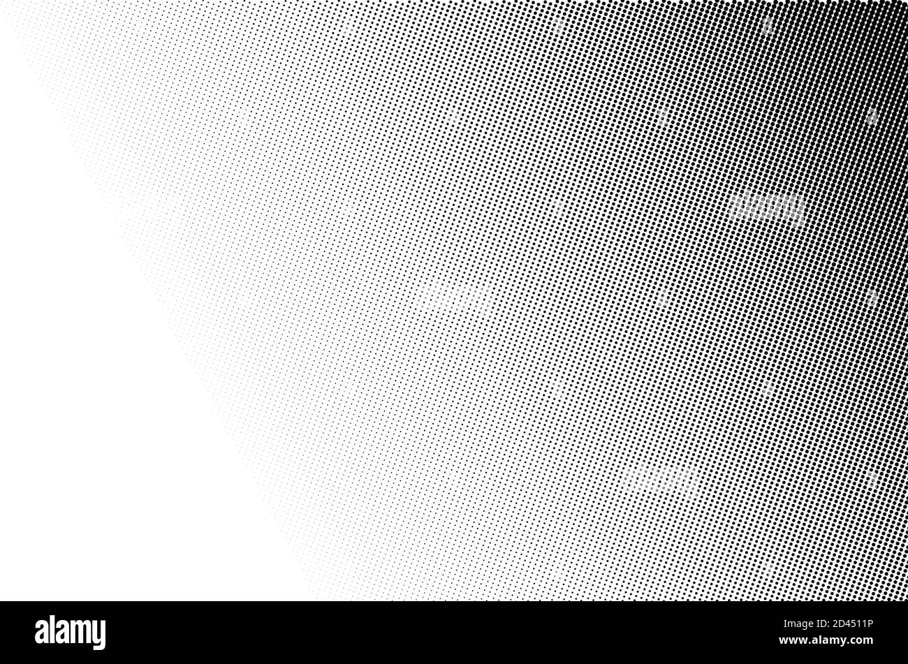 Circle halftone, screentone vector illustration. Dots, dotted, speckles ...