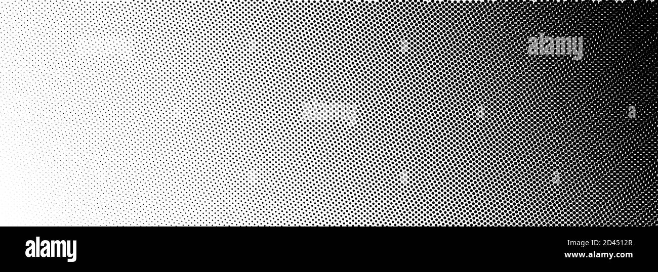 Circle halftone, screentone vector illustration. Dots, dotted, speckles ...