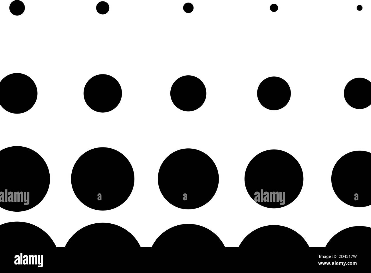 Circle halftone, screentone vector illustration. Dots, dotted, speckles ...