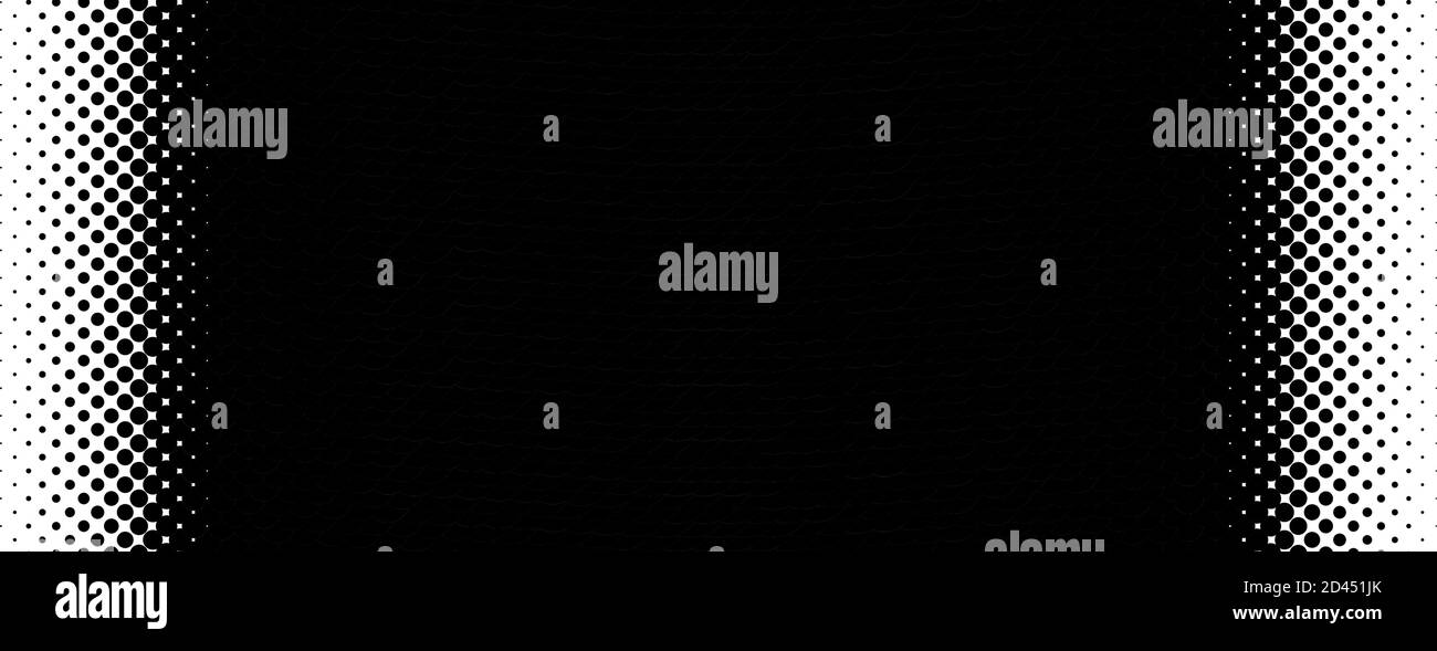 Circle halftone, screentone vector illustration. Dots, dotted, speckles ...