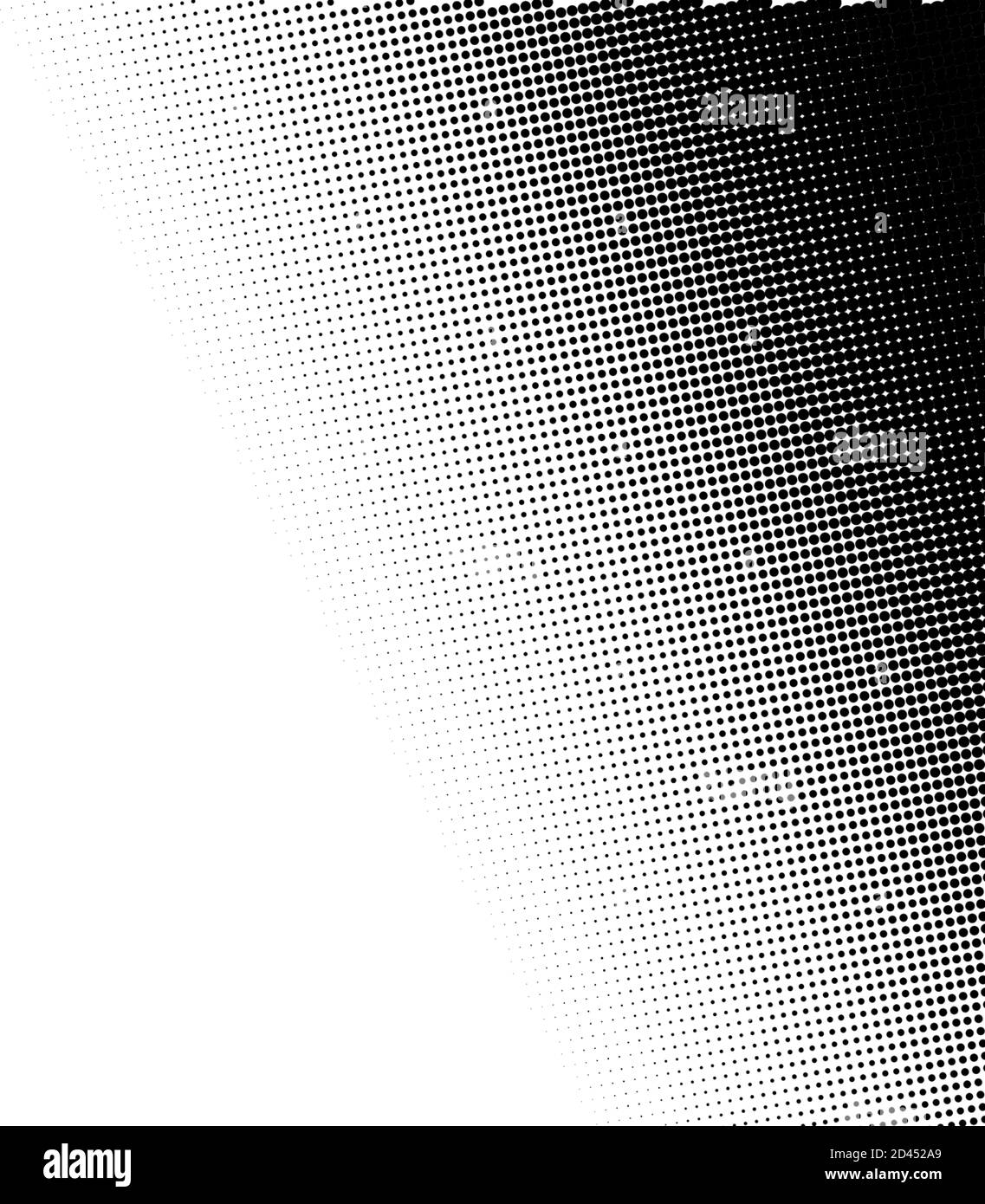 Circle halftone, screentone vector illustration. Dots, dotted, speckles ...