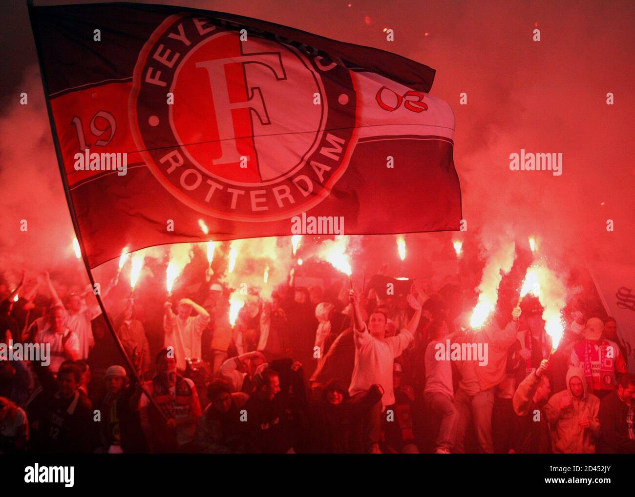 Soccer uefa cup final feyenoord hi-res stock photography and images - Alamy