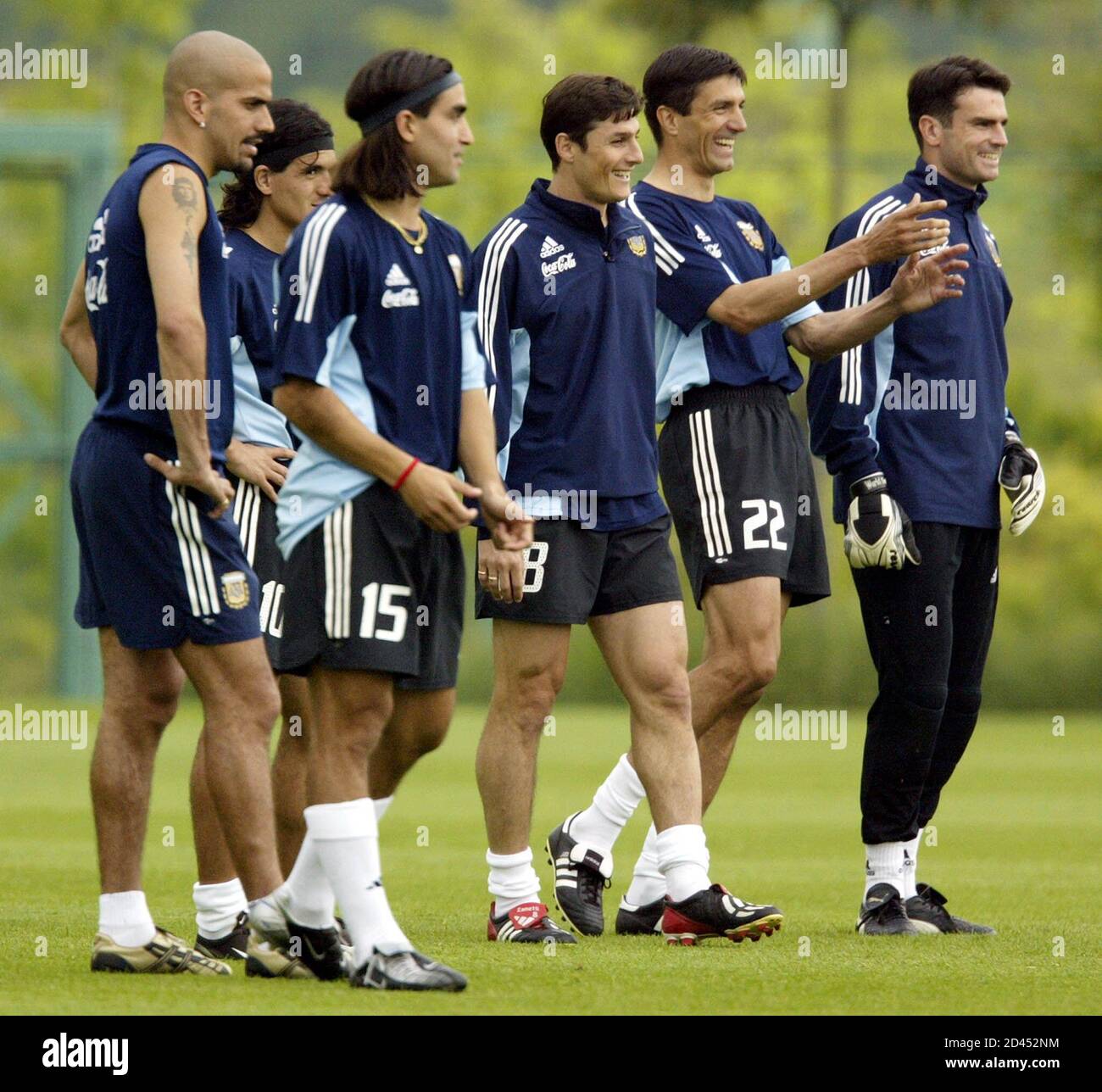 Javier zanetti argentina world cup hi-res stock photography and images ...