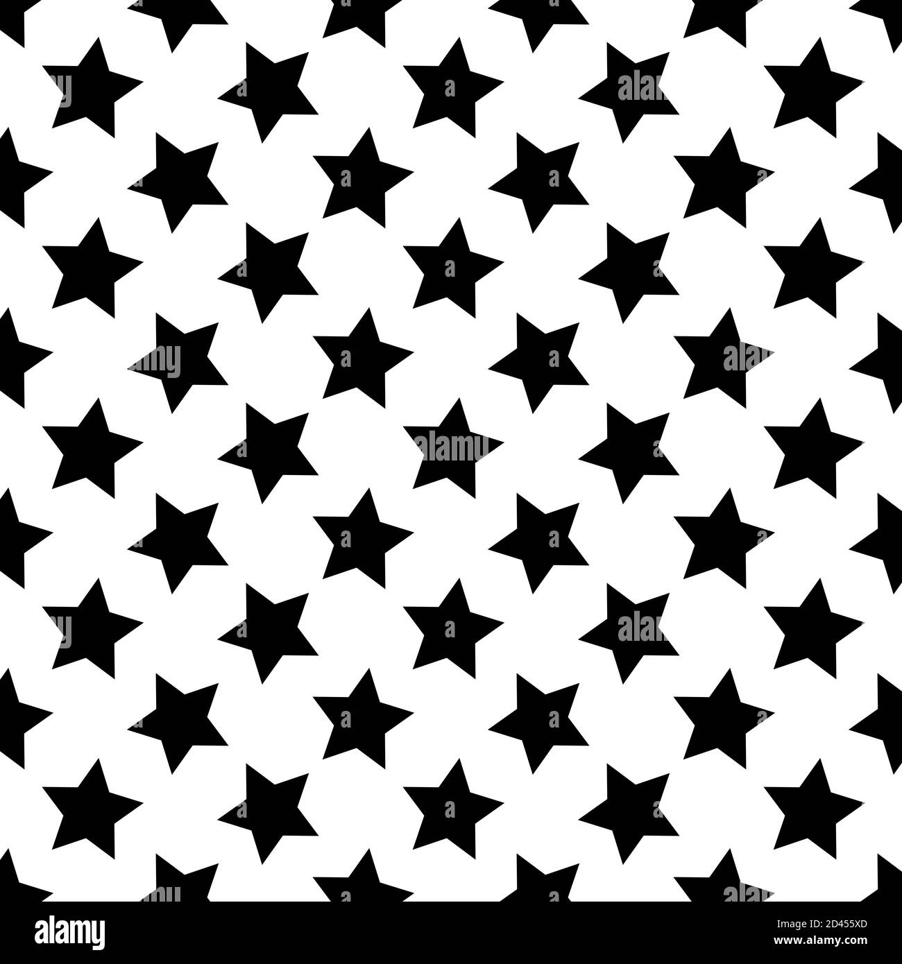 Starry repeatable, seamless star pattern, star background Stock Vector ...