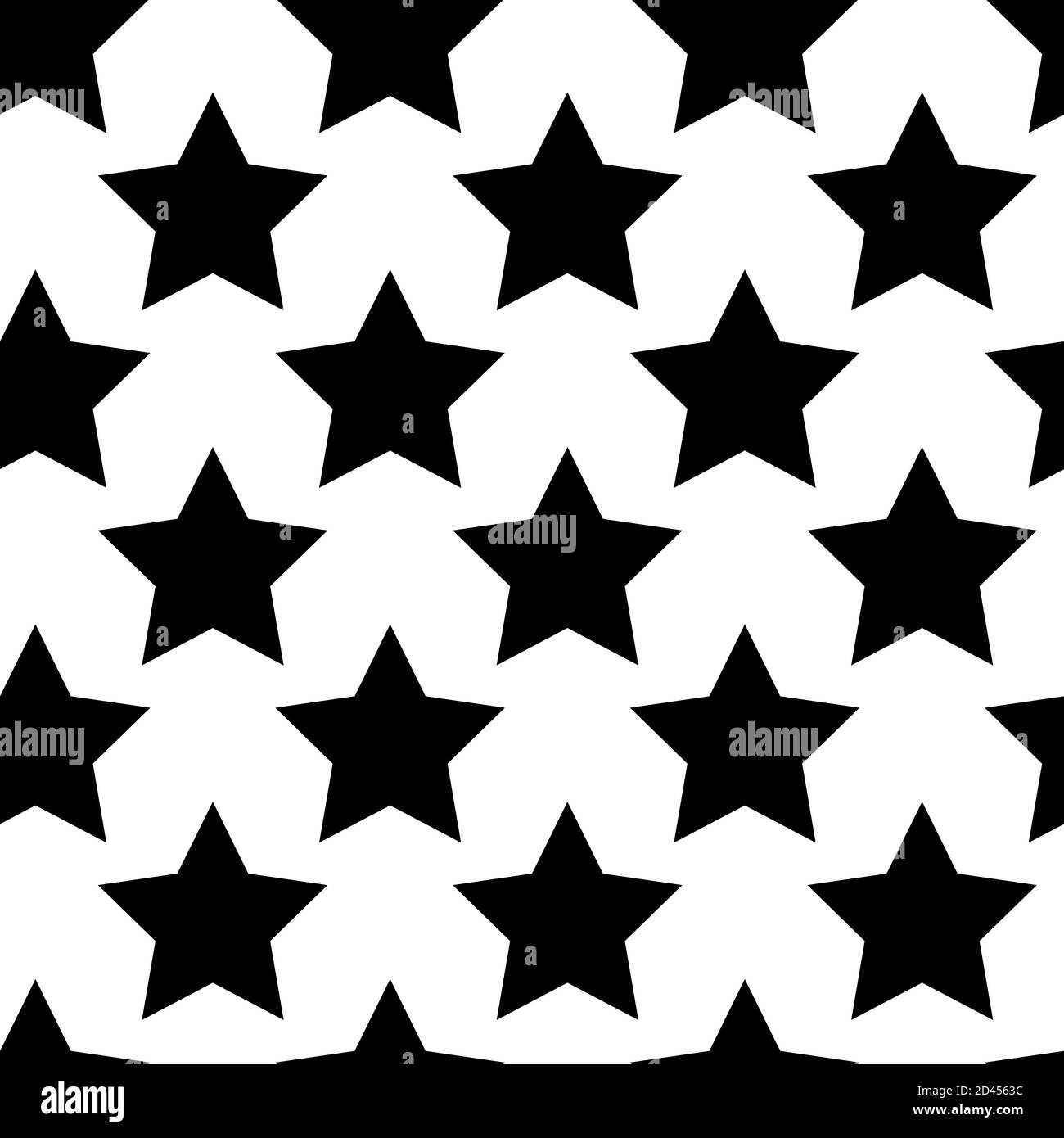 Starry repeatable, seamless star pattern, star background Stock Vector ...