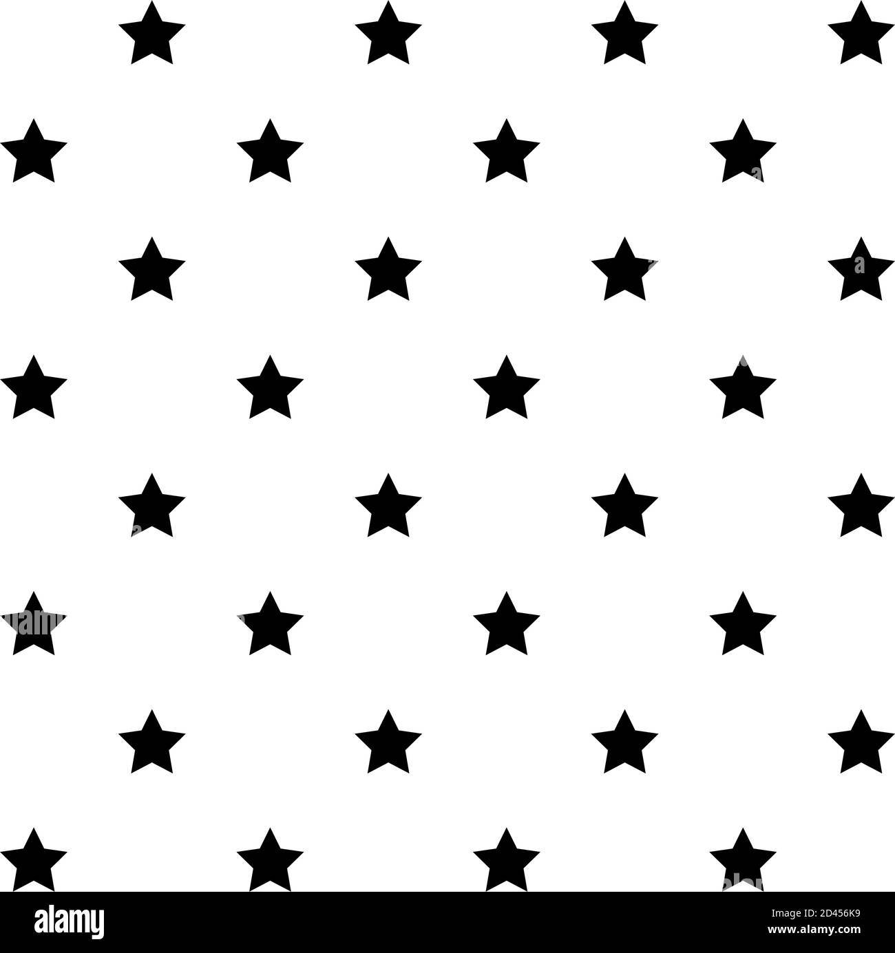Starry repeatable, seamless star pattern, star background Stock Vector ...