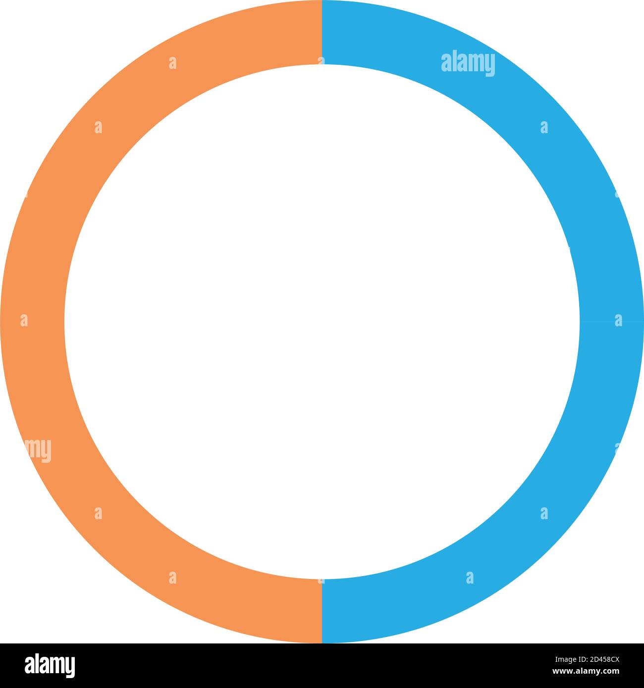 Segmented circle(s) from 2 to 20 parts. Circular pie-chart, pie-graph ...