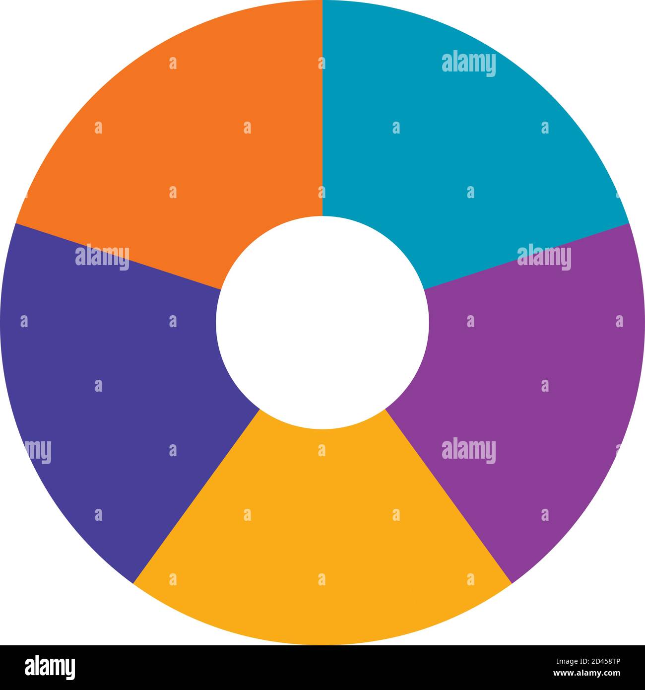 Segmented circle(s) from 2 to 20 parts. Circular pie-chart, pie-graph ...