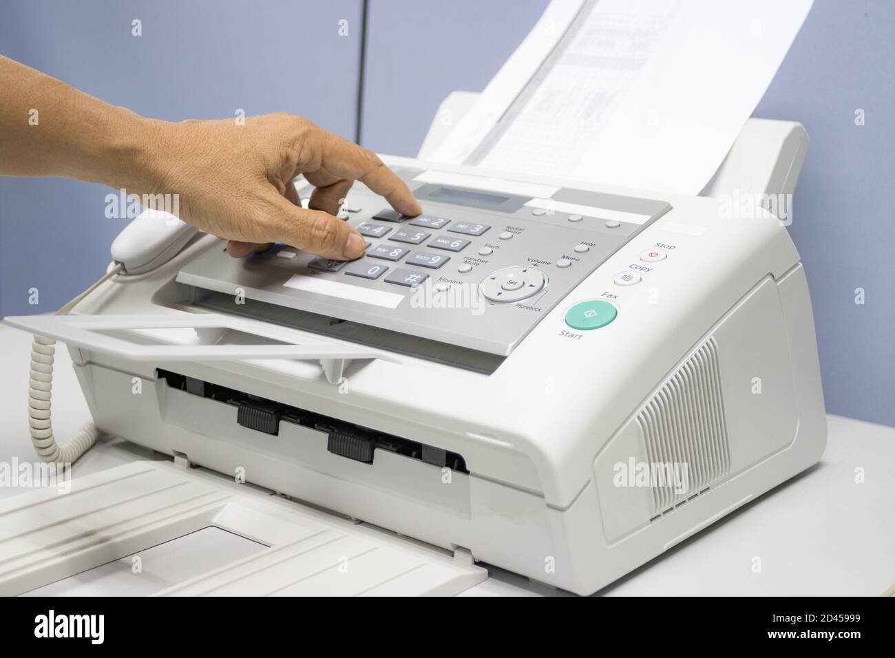 Facsimile transmission hi-res stock photography and images - Alamy