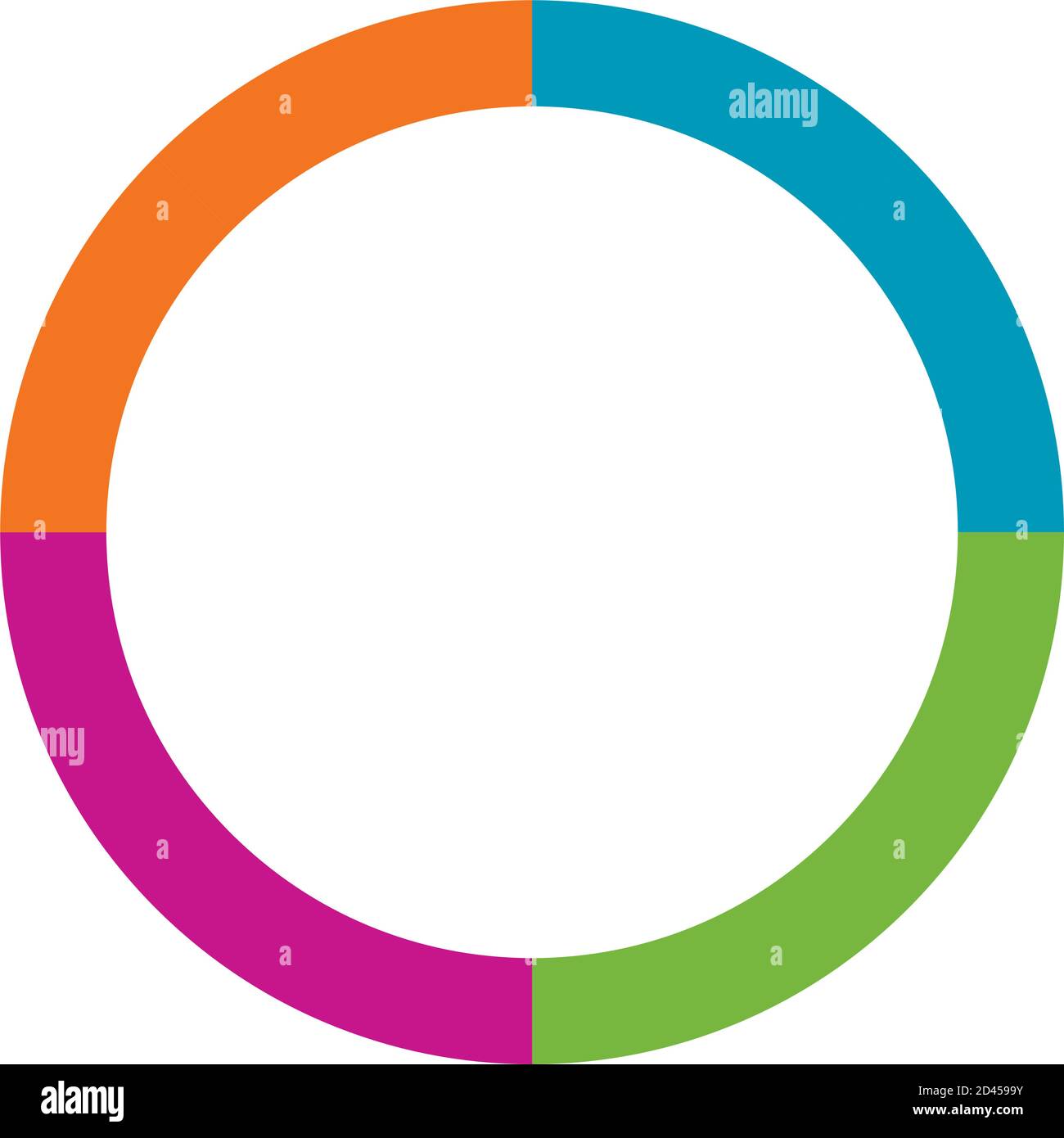 Segmented circle(s) from 2 to 20 parts. Circular pie-chart, pie-graph ...