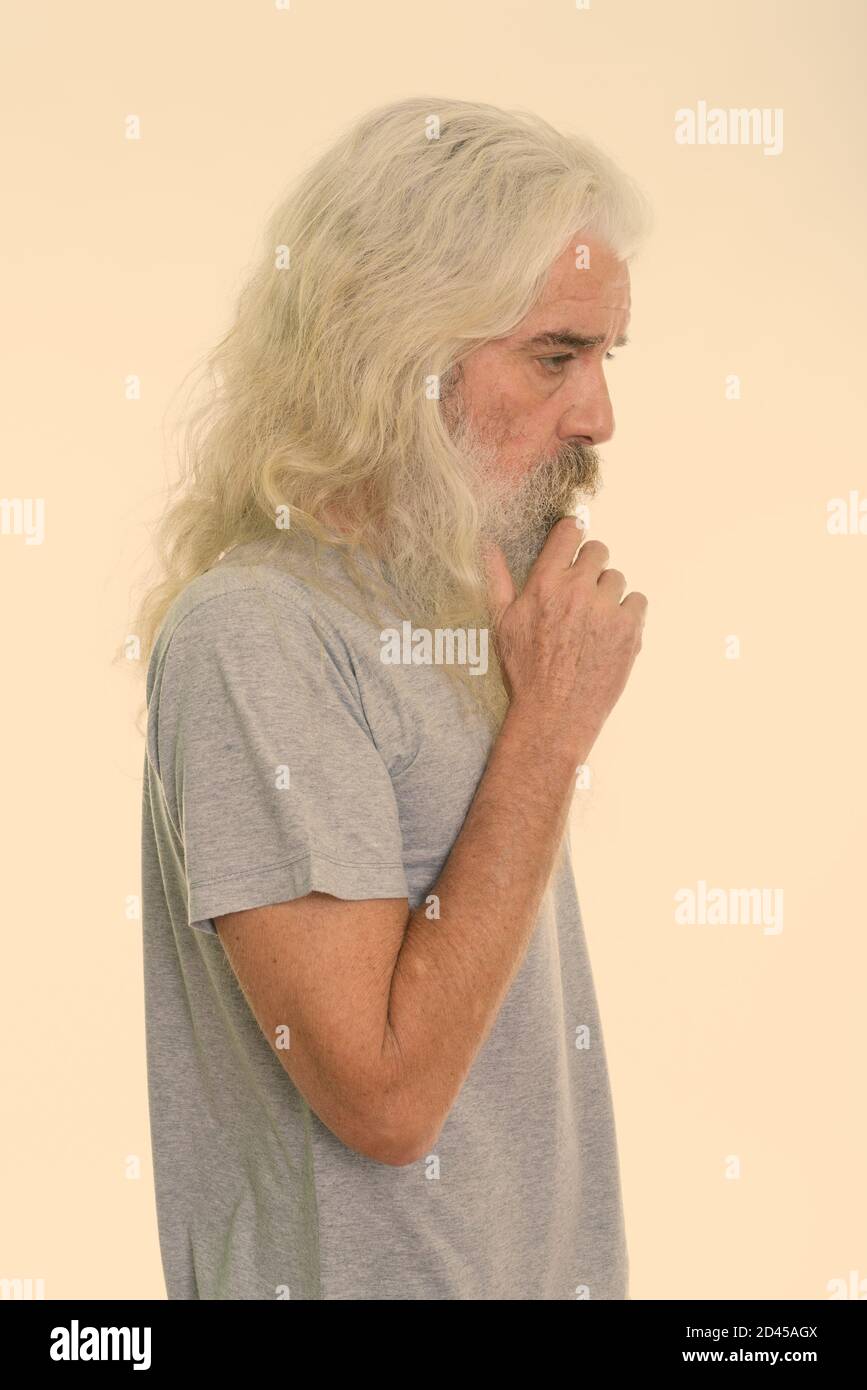 Bearded grandfather hi-res stock photography and images - Alamy