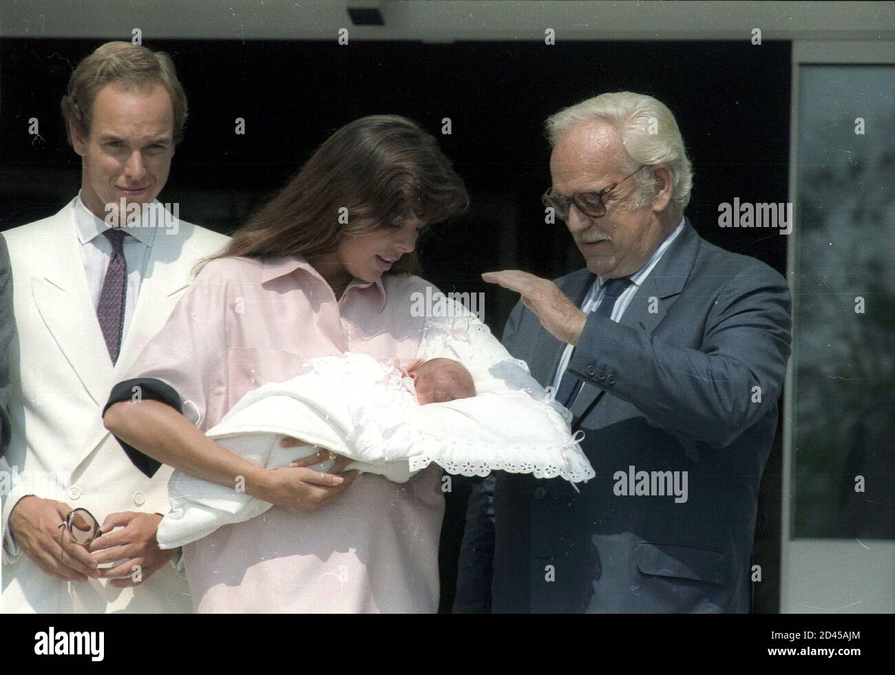 Prince rainier princess grace children hi-res stock photography and ...