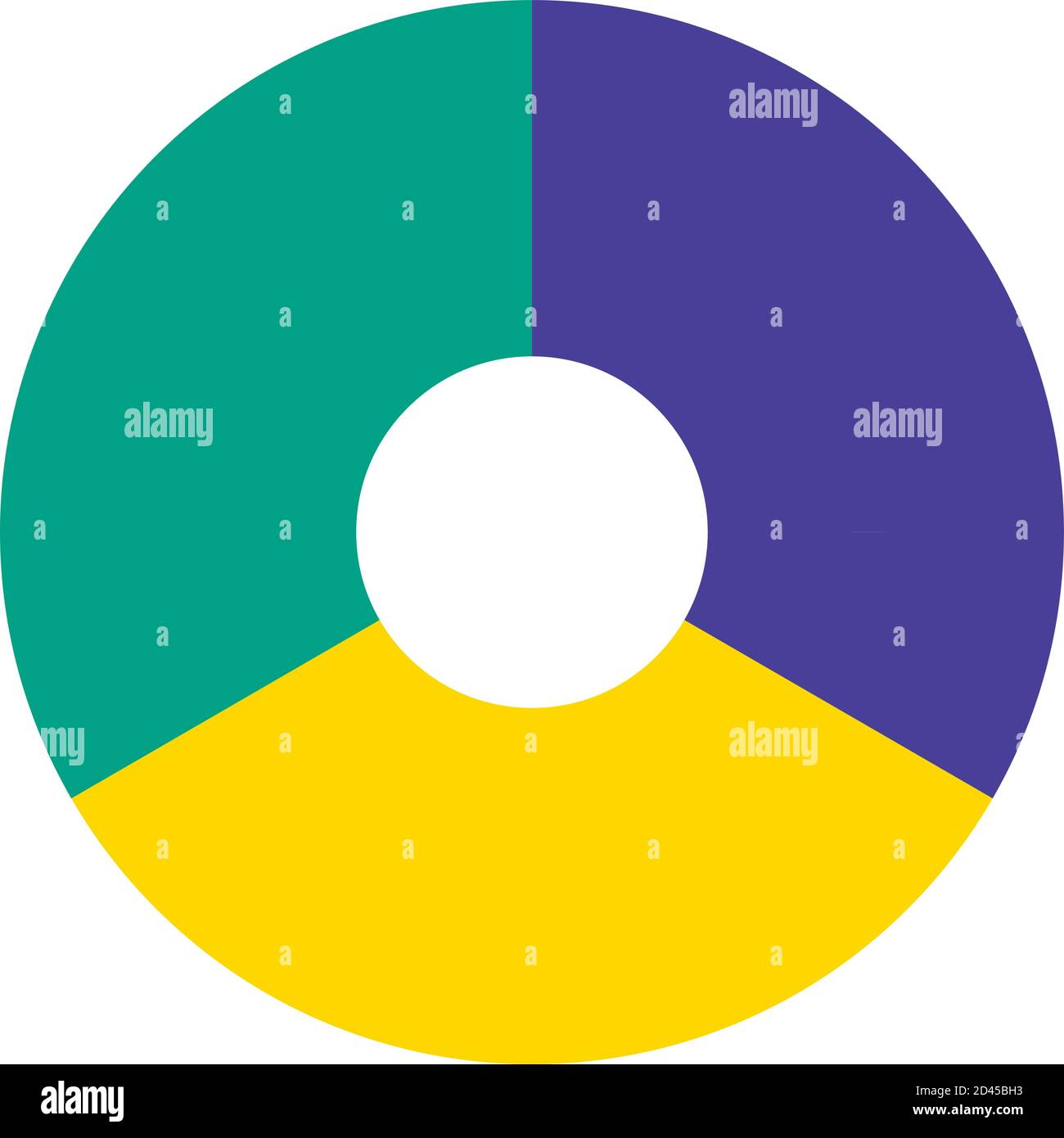 Segmented circle(s) from 2 to 20 parts. Circular pie-chart, pie-graph ...