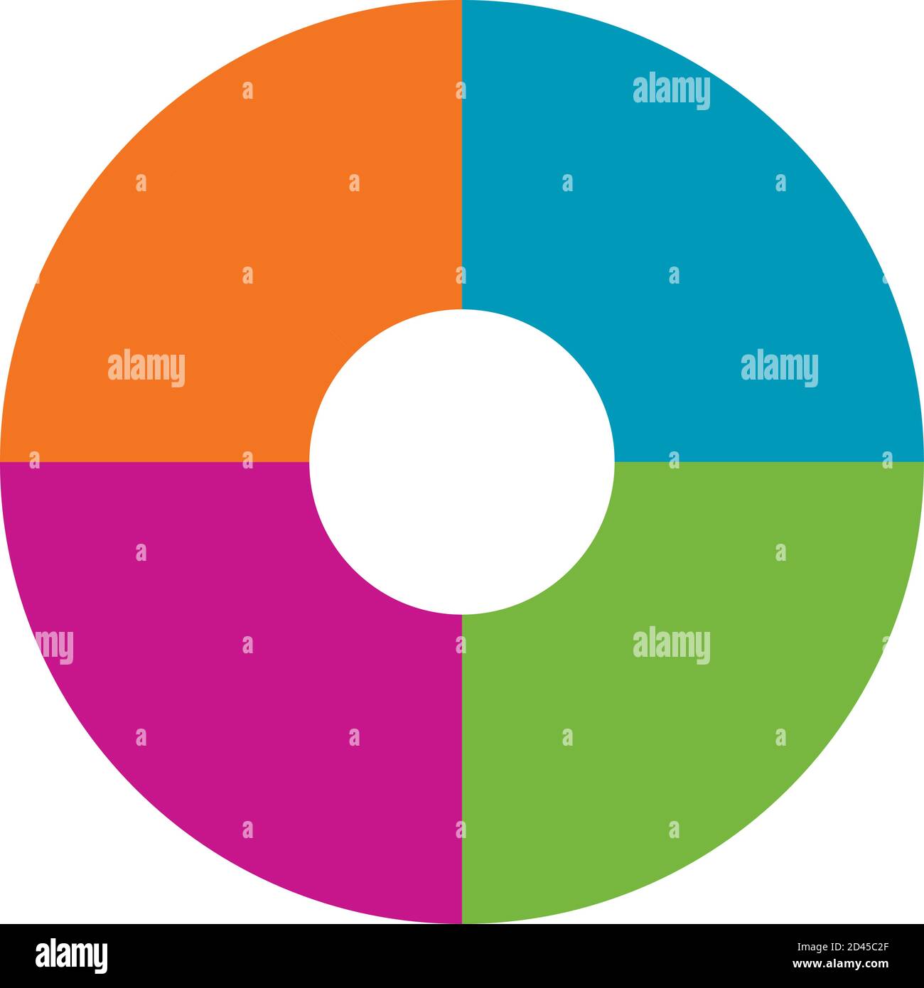 Segmented circle(s) from 2 to 20 parts. Circular pie-chart, pie-graph ...