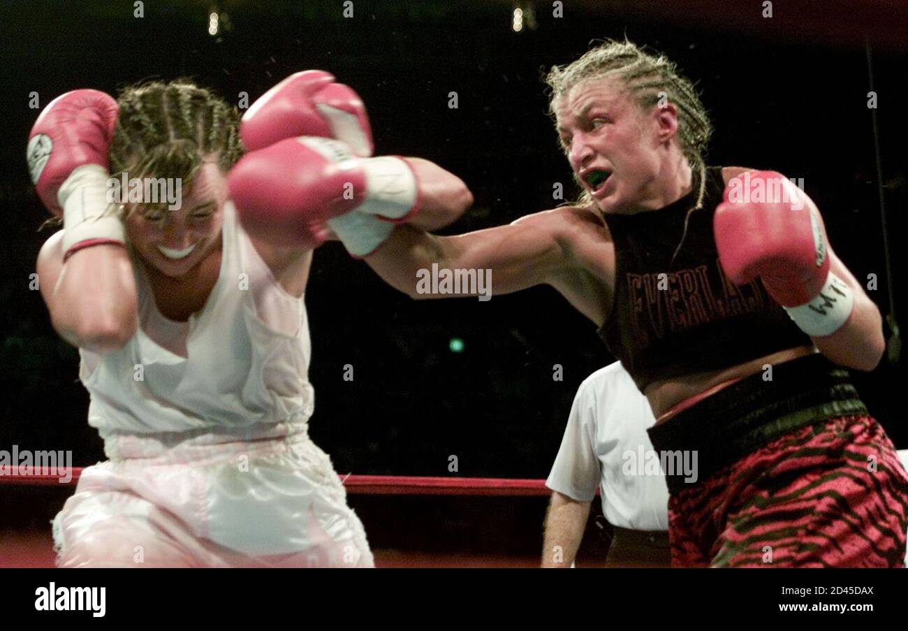 Christy martin boxing hi-res stock photography and images - Alamy