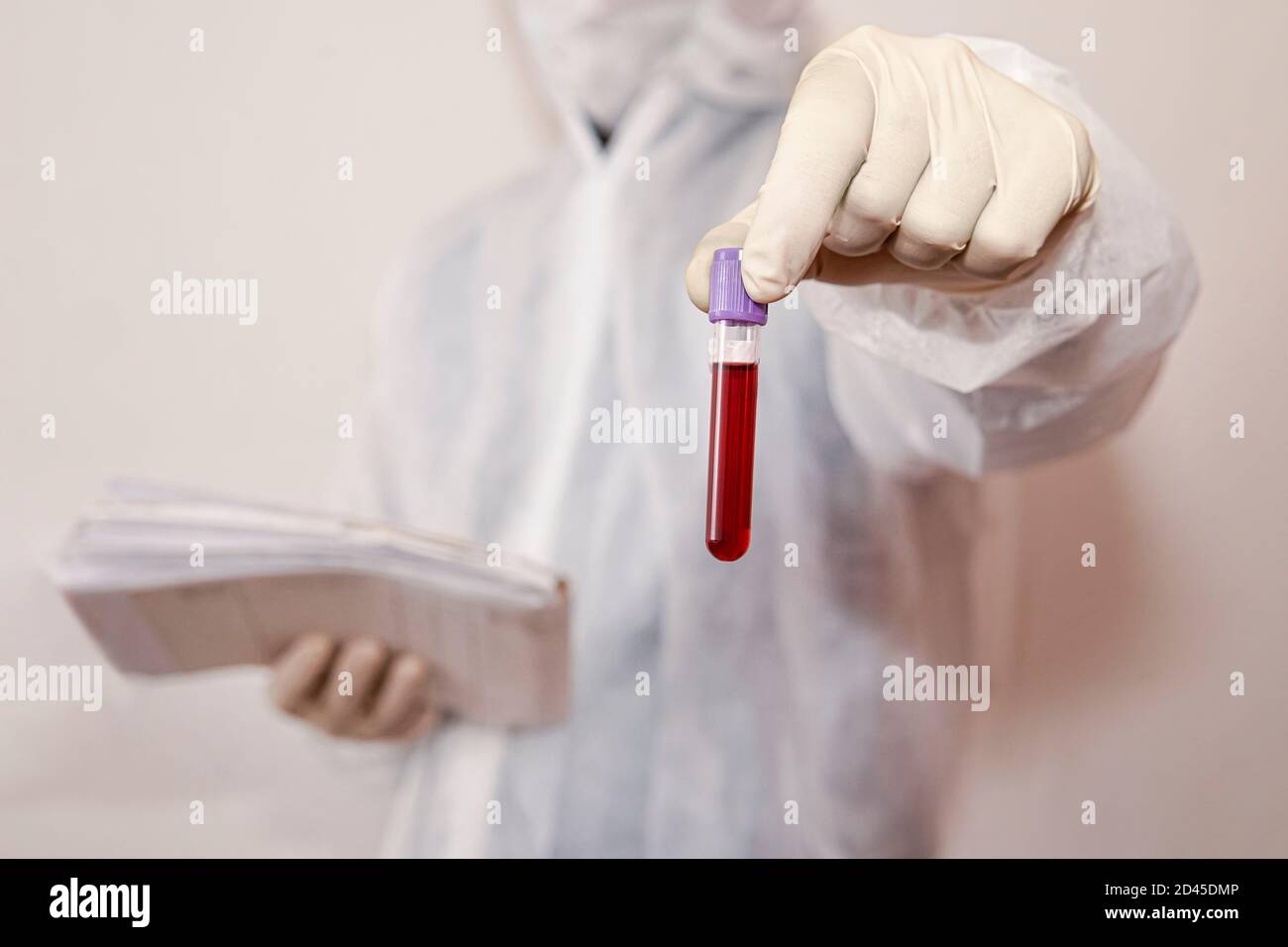 Blood test form hi-res stock photography and images - Alamy