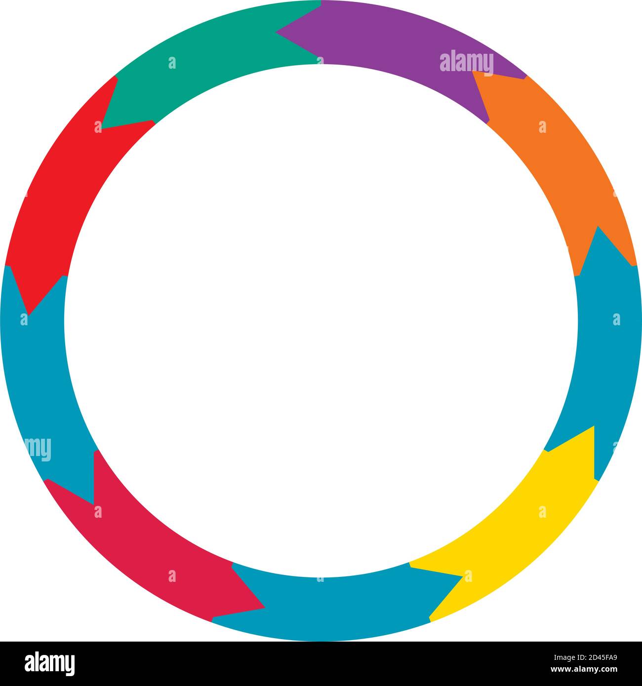 Segmented circle(s) from 2 to 20 parts. Circular pie-chart, pie-graph ...