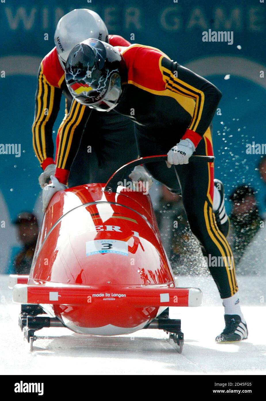 Olympic bobsleigh track, germany hi-res stock photography and images ...