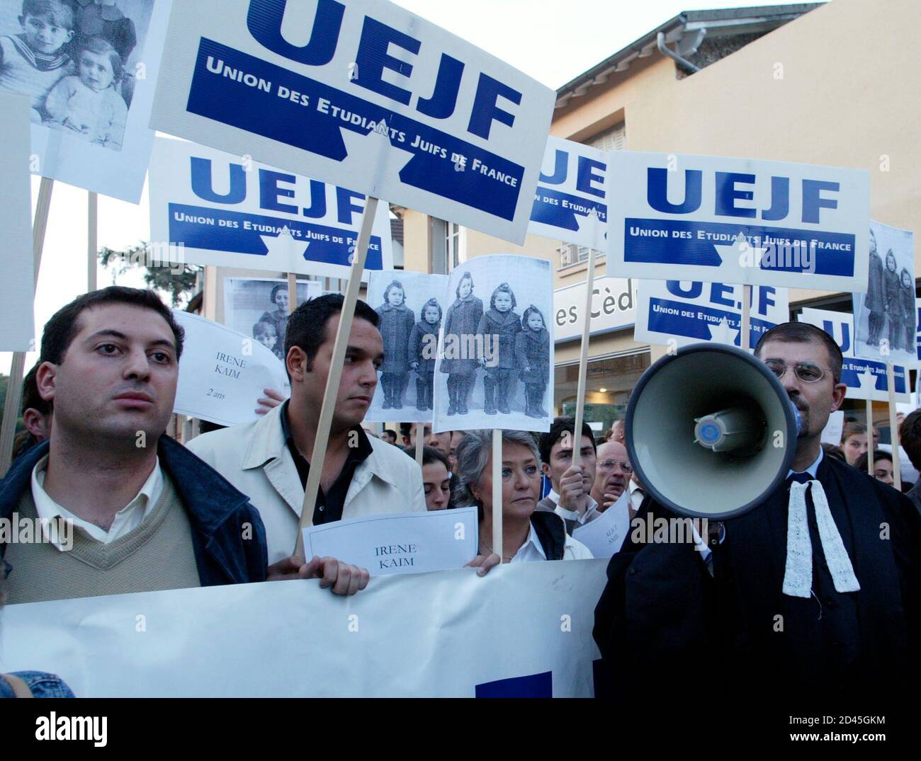 French nazi protest hi-res stock photography and images - Alamy
