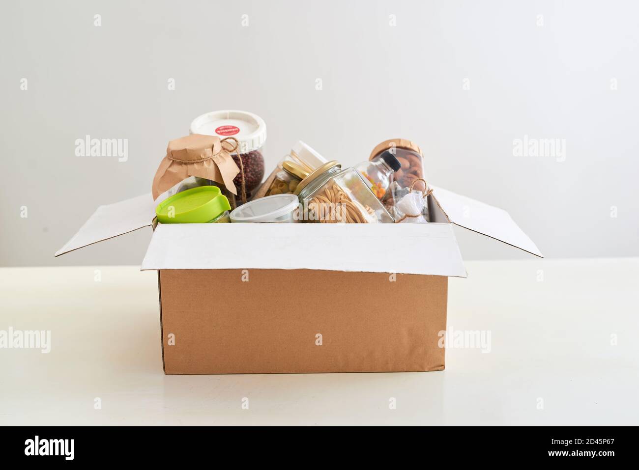 Donation table hi-res stock photography and images - Alamy