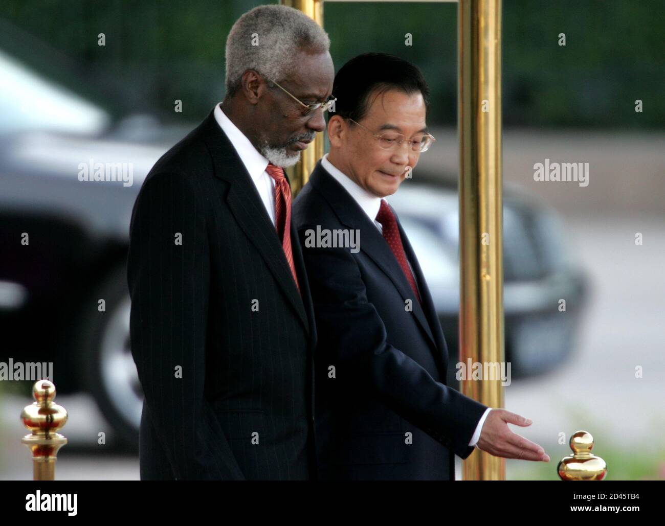 Jamaican prime minister percival patterson hi-res stock photography and ...