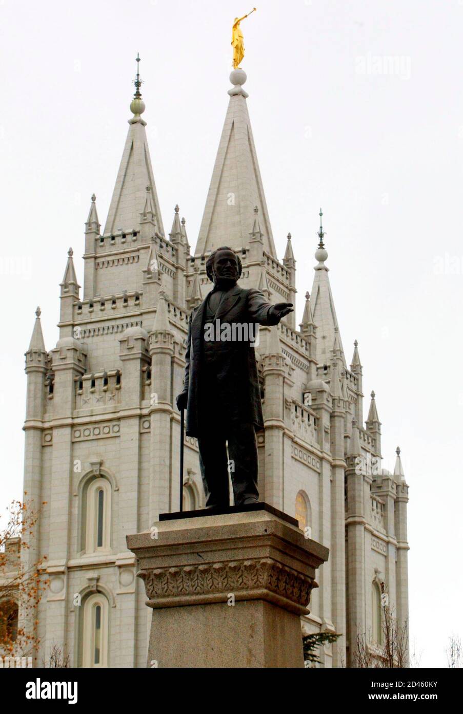 Brigham Young Statue High Resolution Stock Photography and Images - Alamy